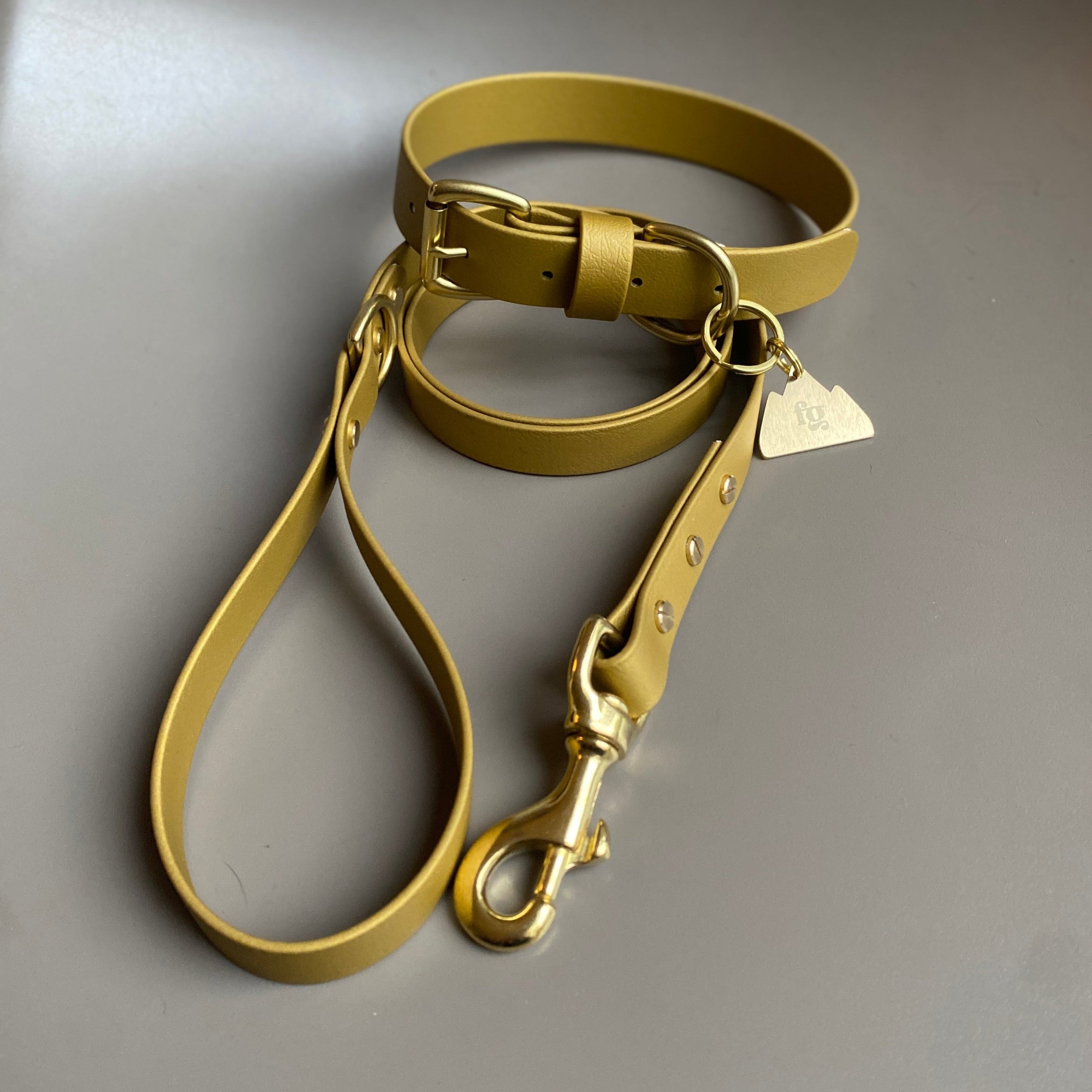 Gold BioThane® Collar – Franks Goods
